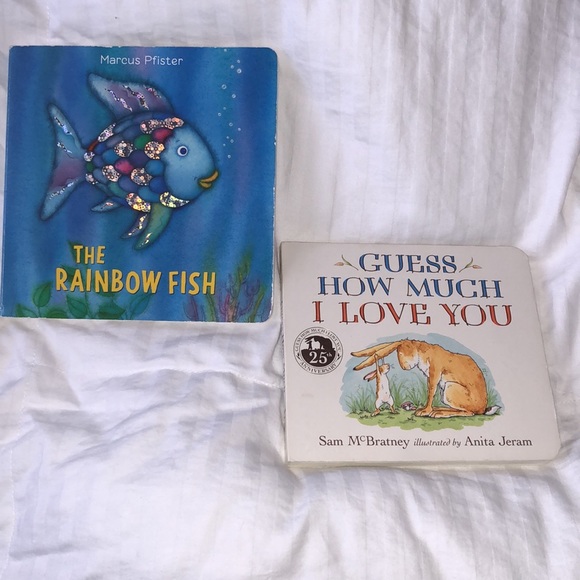 Toys | The Rainbow Fish Guess How Much I Love You Baby Toddler Small ...